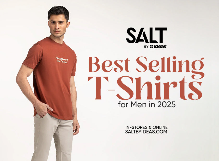 T Shirts for Men - Best Selling Branded & Plain T Shirts - SALT BY IDEAS
