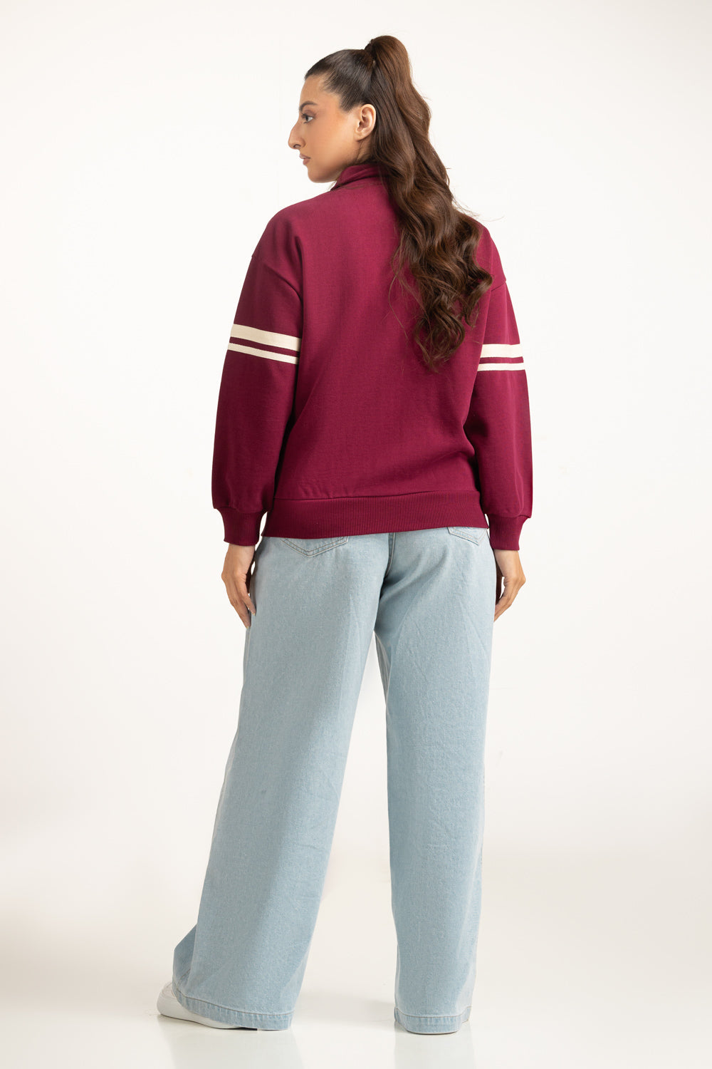 Regular Fit Knitted Jacket WM-KNJ-WS25-123 | GulAhmed